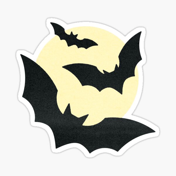 "You drive me batty!" Sticker for Sale by DarkSeedLabs | Redbubble