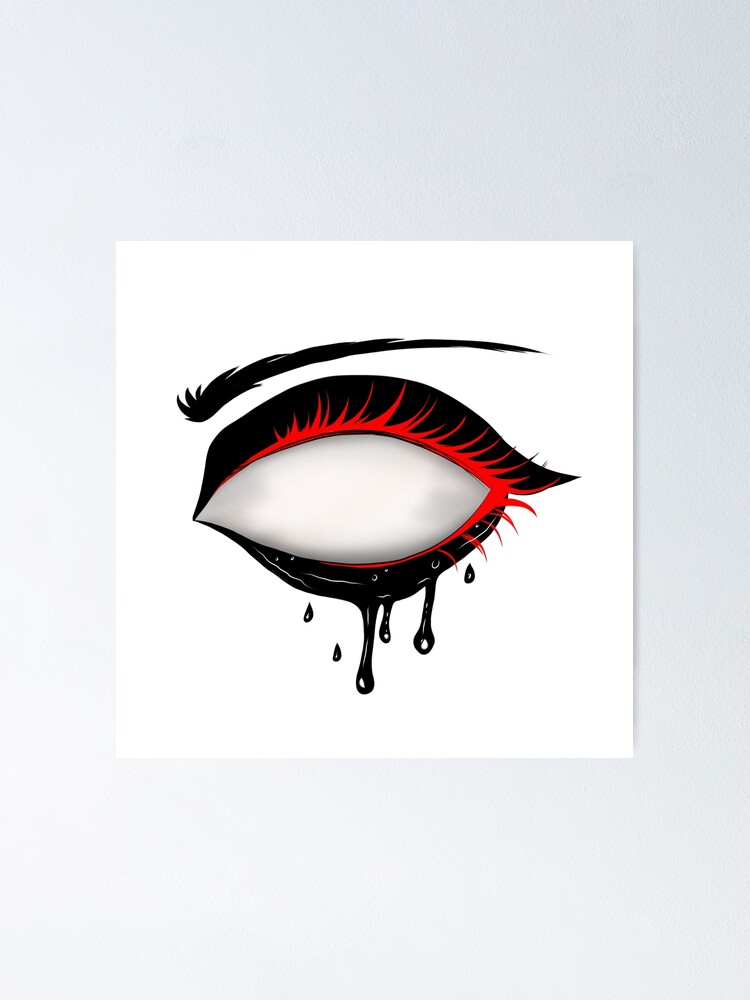 "Neon Psychedelic Slime Eye" Poster for Sale by RavenRarities | Redbubble