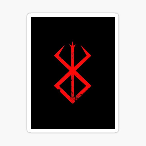 "Beserk "Brand of Sacrifice" " Sticker for Sale by SubstantialCo ...
