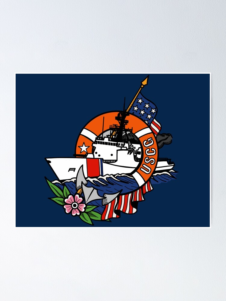 "USCG Legend Class Cutter Underway" Poster for Sale by AlwaysReadyCltv ...