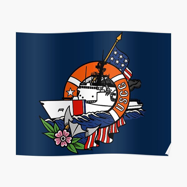 "USCG Legend Class Cutter Underway" Poster for Sale by AlwaysReadyCltv ...