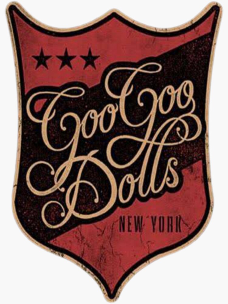 "Goo Goo Dolls " Sticker for Sale by JettieMuller | Redbubble