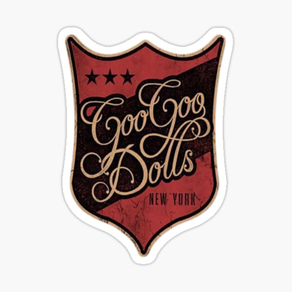 "Goo Goo Dolls " Sticker for Sale by JettieMuller | Redbubble