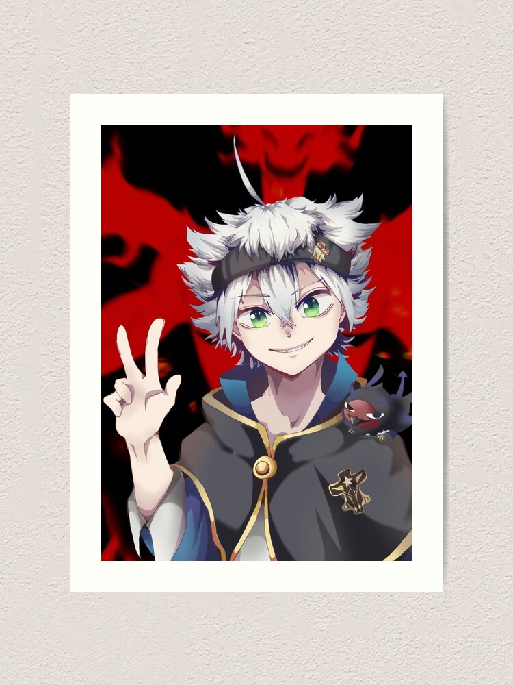 "Asta Black Clover For Wibu" Art Print for Sale by lorypig | Redbubble
