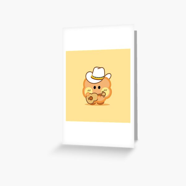 "Cute BTS BT21 Character Minini Shooky | That That Cowboy Guitar ...