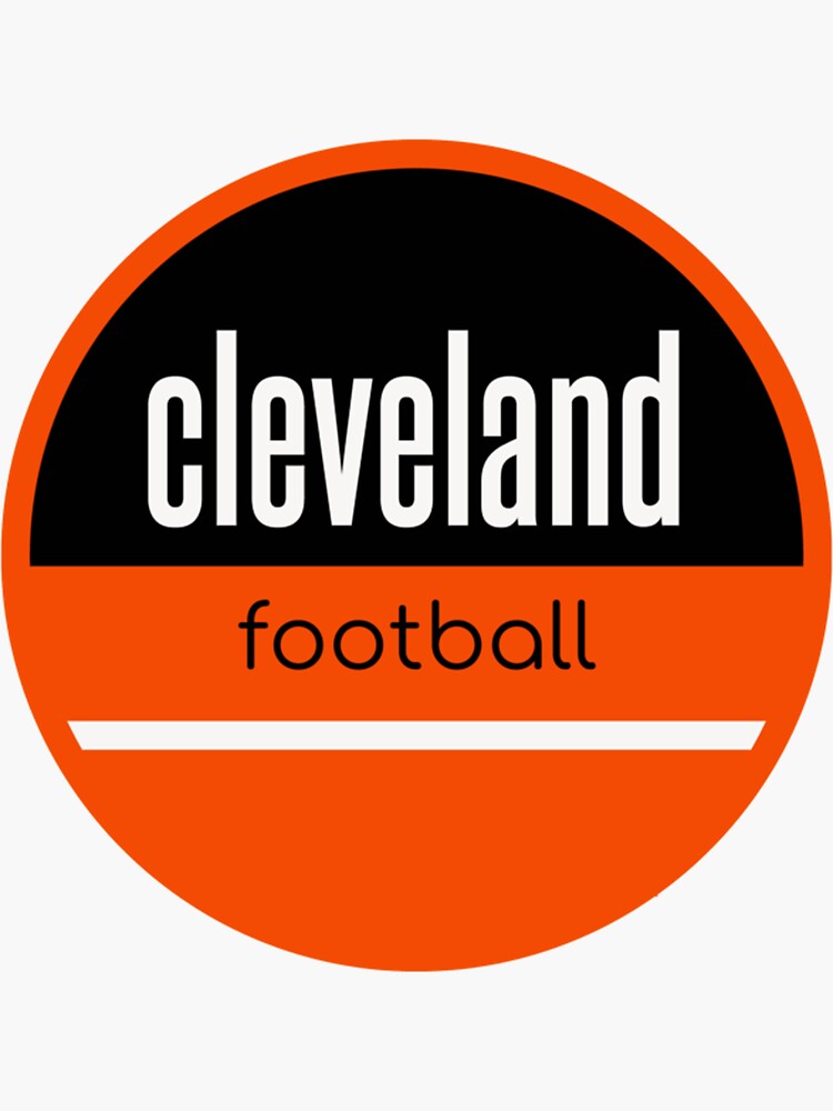 "Cleveland football- Limited Edition | Perfect Gift Loves Cat" Sticker ...