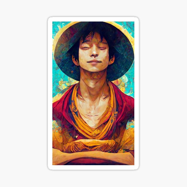 "The Captain 3 Artificial Intelligence Art by Midjourney" Sticker for ...