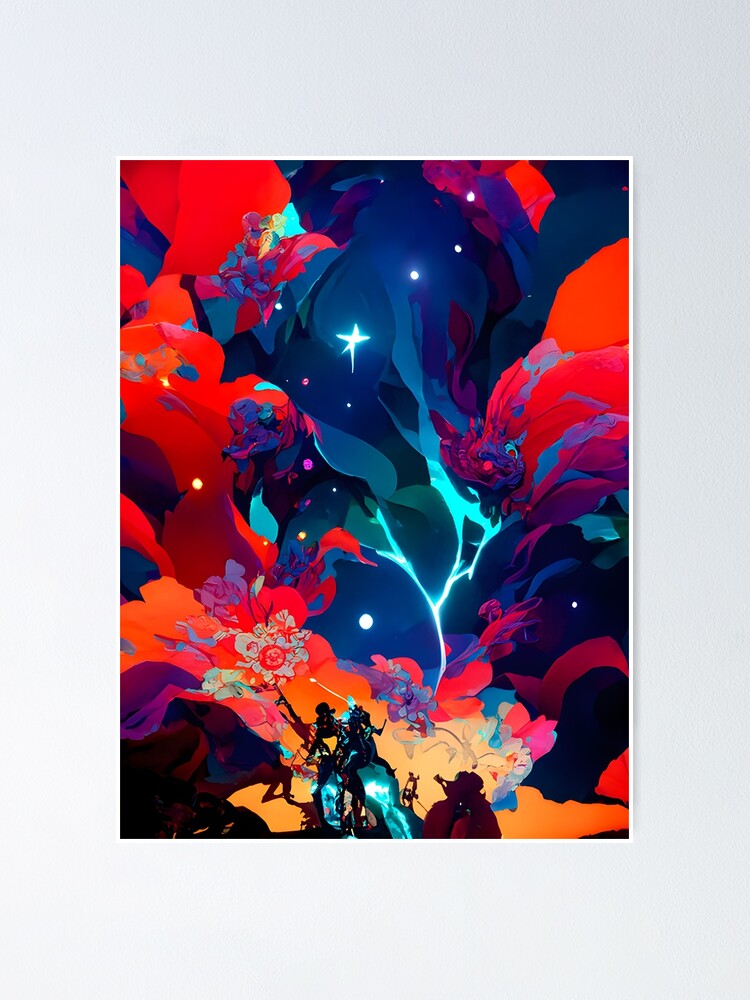 "Space Folklore" Poster for Sale by CrestNebulae | Redbubble