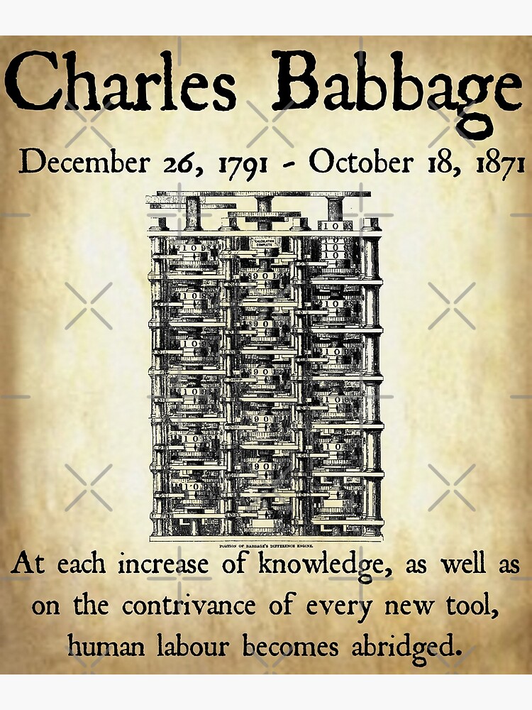 "Charles Babbage Mathematician Computer Science Mathematics ...