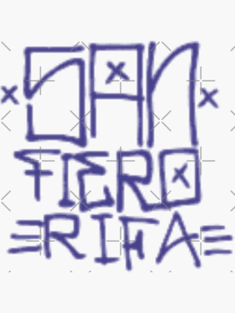 "SAN FIERRO RIFA - GTA SA" Sticker for Sale by BINCO-STORE | Redbubble