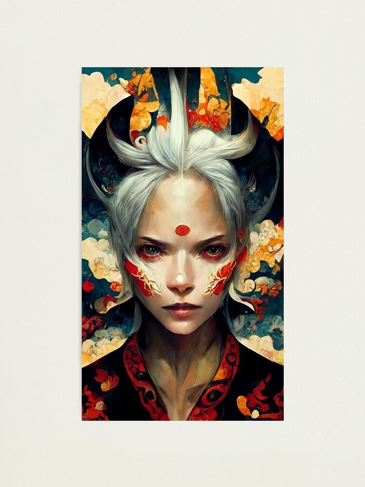"The Oni Princess Artificial Intelligence Art by Midjourney ...