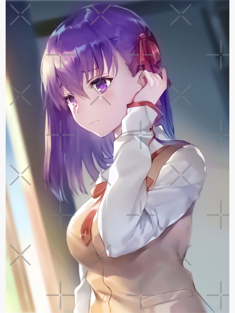 "Sakura Matou Fate Stay Night For Wibu" Sticker for Sale by lorypig ...