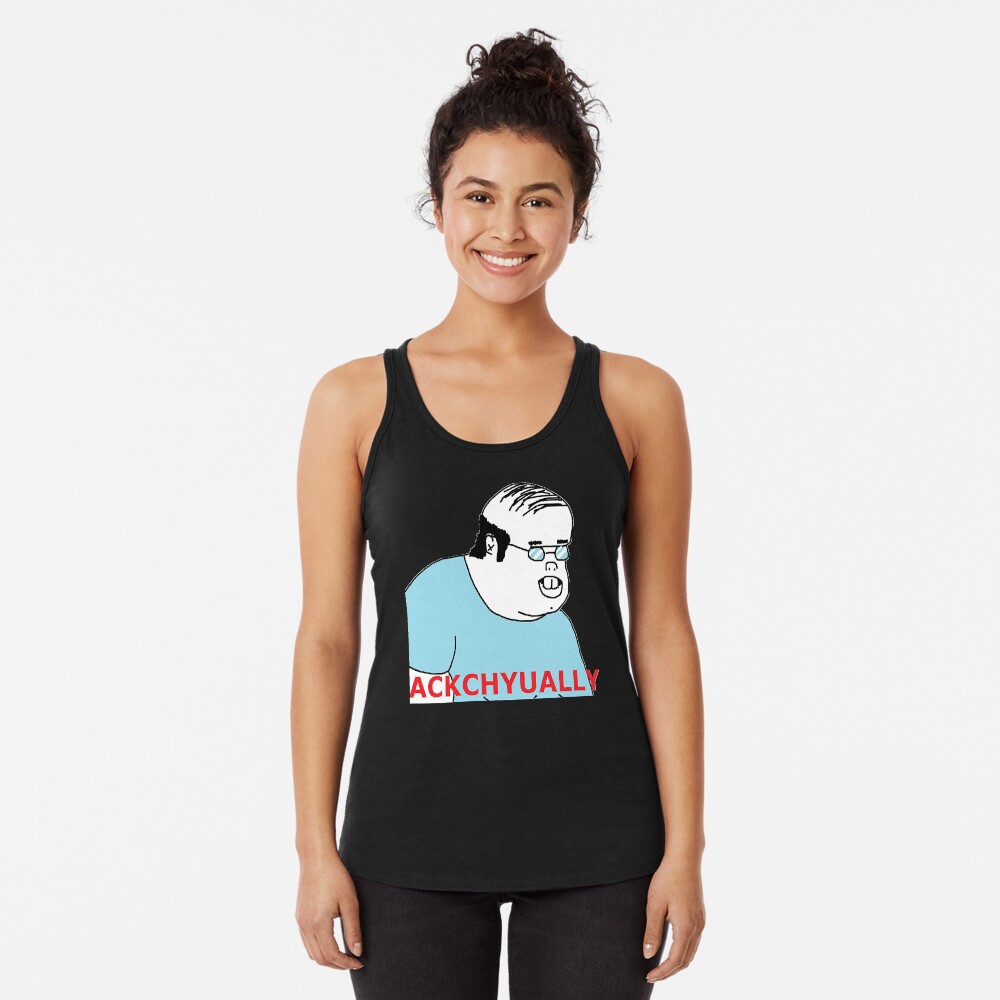 "Actually Ackchyually Meme " Poster for Sale by MelanieMcferrin | Redbubble