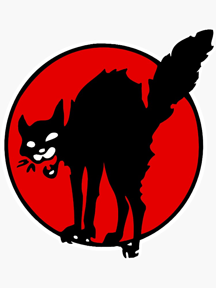 "Sabot Cat" Sticker for Sale by PaulConn | Redbubble