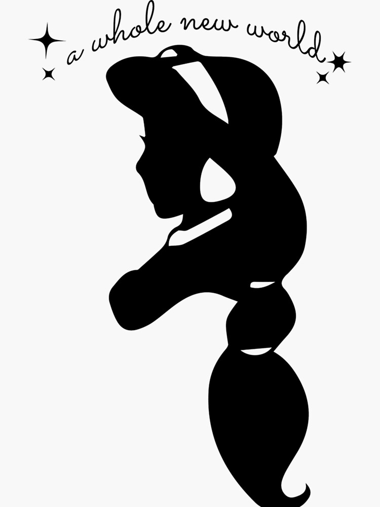 A Whole New World Classic Sticker For Sale By Colombo36160 Redbubble