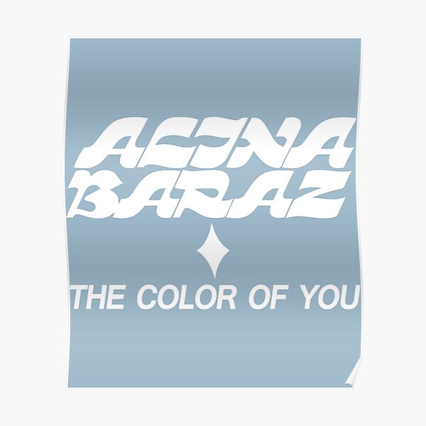 Póster «Decisión Desarrollar Pasión Música Alina Baraz Merch El color ...