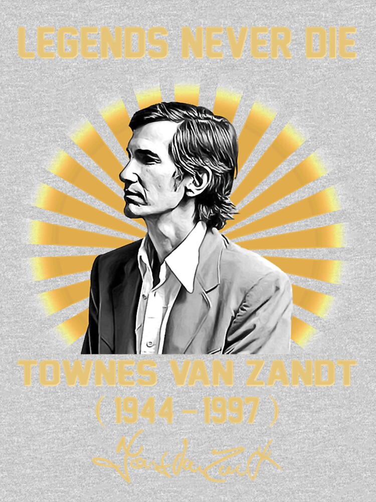 "Anniversary Gift Classic Art Townes Van Zandt Legend Gifts For Music ...