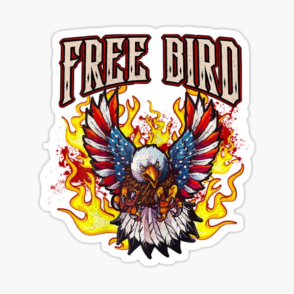 "For Fan Lynyrd The Great Retro Free Band Music Bird Design Skynyrd ...