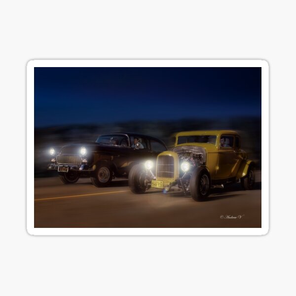 "American Graffiti" Sticker for Sale by Coolness68 | Redbubble