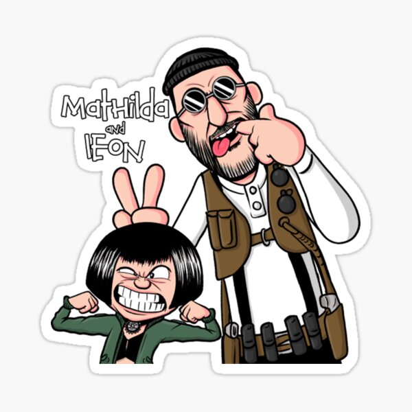 "Leon The Professional" Sticker for Sale by LillyAedan | Redbubble