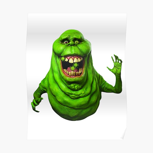 Póster «Slimer de Cazafantasmas» de Rachid01 | Redbubble