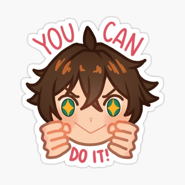 ""You Can Do It" Motivation Sticker" Sticker for Sale by SendSunshineCa ...