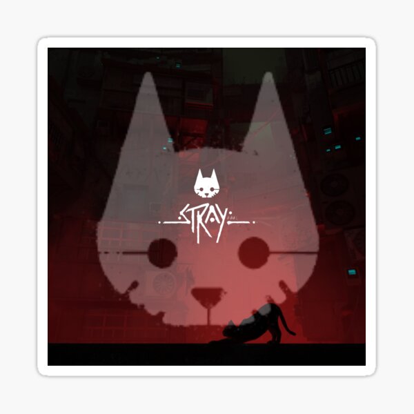 "Stray game art" Sticker for Sale by tee-centric | Redbubble