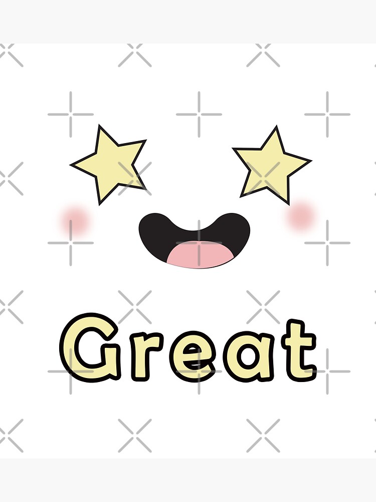 "Great emoji" Sticker for Sale by LetsShopping786 | Redbubble
