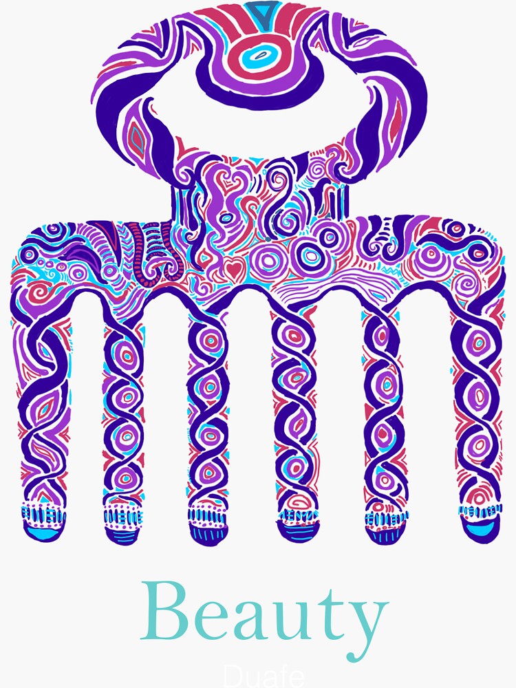 "DUAFE with meaning" Sticker for Sale by LunicPatterns | Redbubble