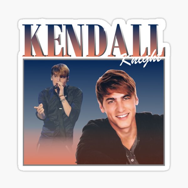 "kendall btr" Sticker for Sale by Cathyorham | Redbubble