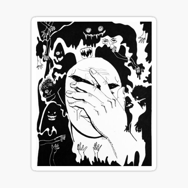My Inner Demons Stickers Redbubble