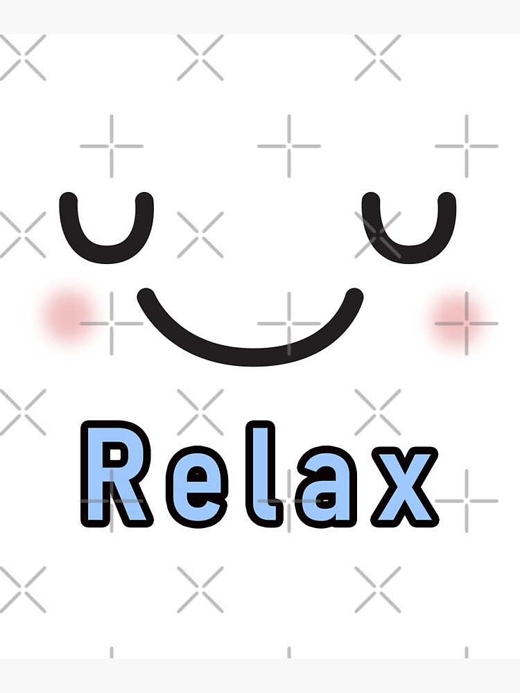 "Relax emoji" Sticker for Sale by LetsShopping786 | Redbubble