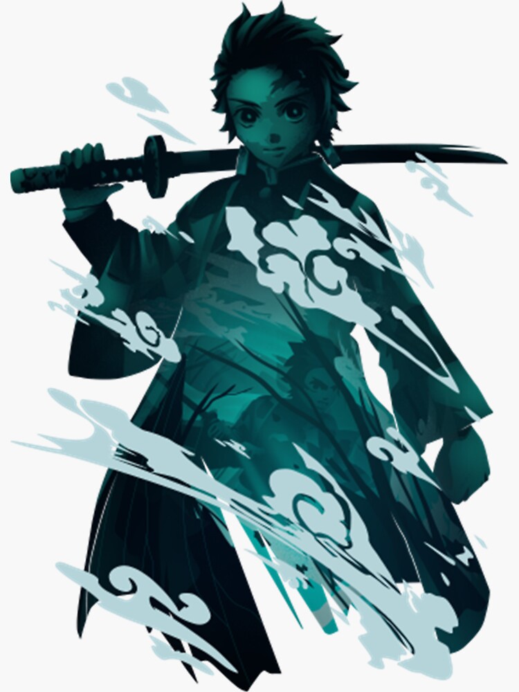 "DS Tanjiro DS " Sticker for Sale by Ranmacdonald | Redbubble