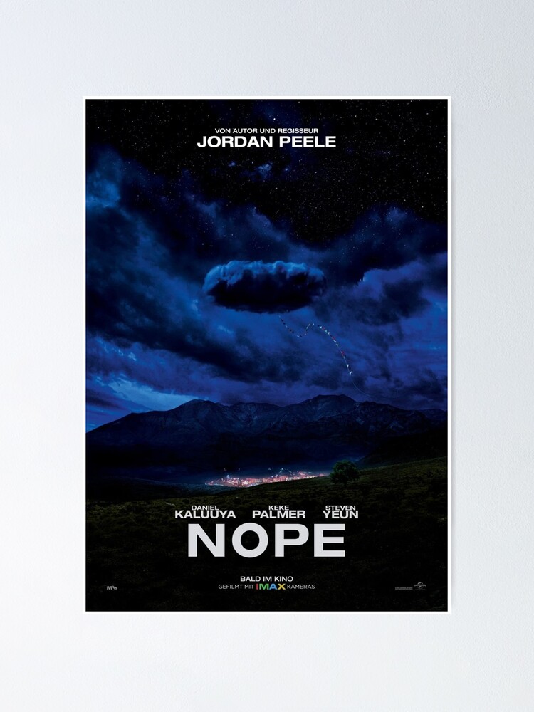 "Nope (2022) movie" Poster for Sale by paulwe4 | Redbubble