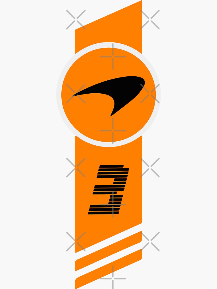 "Daniel Ricciardo 3 - F1 2023" Sticker for Sale by Malaka7 | Redbubble