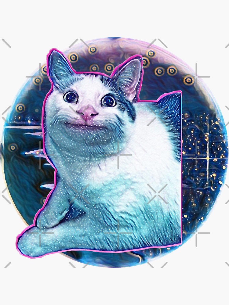 "Boys Love Anime And Beluga Cat On Beach Video Game Birthday" Sticker ...