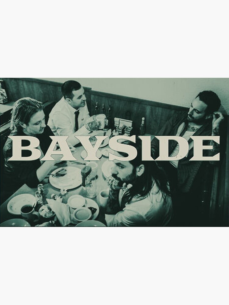 "BAYSIDE BAND" Sticker for Sale by hisaerat | Redbubble