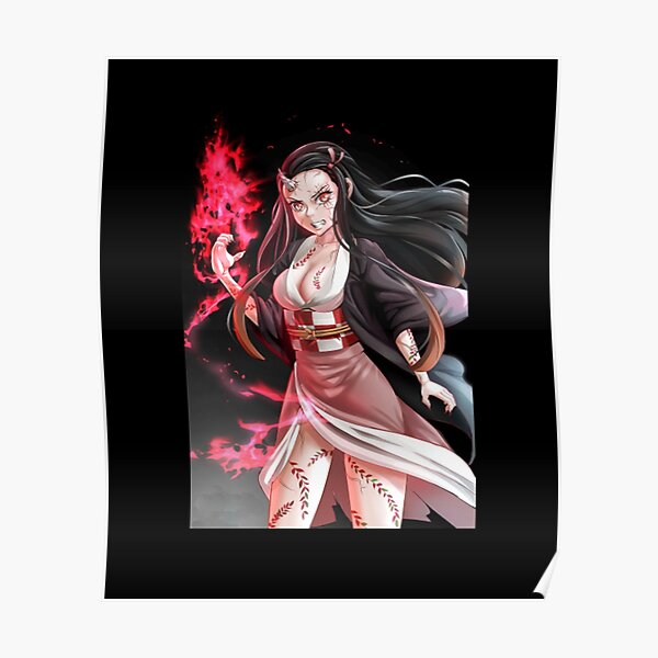"nezuko DS " Poster for Sale by Ranmacdonald | Redbubble
