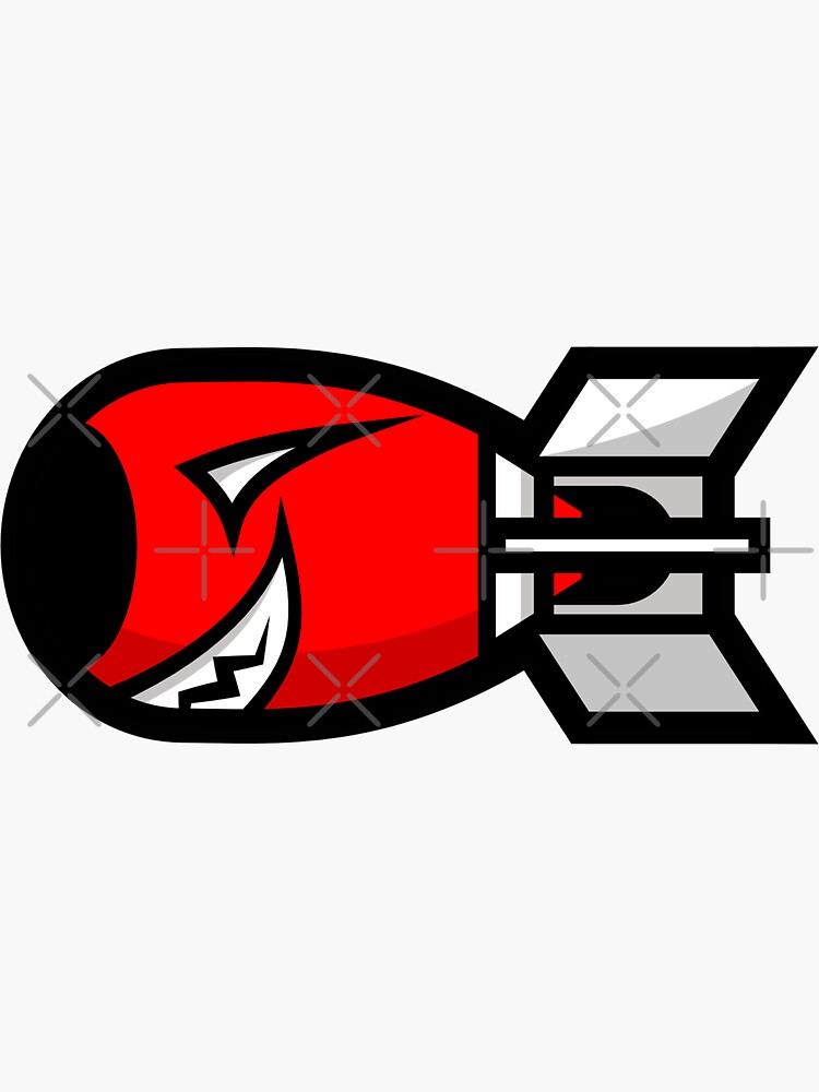 "Nuke" Sticker for Sale by GraeMiller | Redbubble