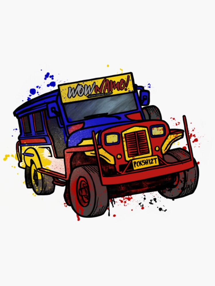 "Pinoy Jeepney" Sticker for Sale by HarryArnold | Redbubble