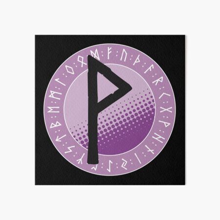 "Wunjo (Joy) - Viking Runes and Runic Symbols" Art Board Print for Sale ...