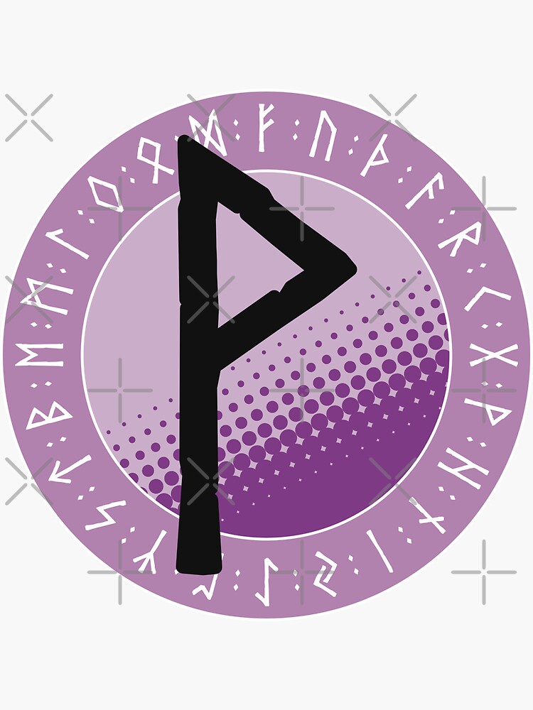 "Wunjo (Joy) - Viking Runes and Runic Symbols" Sticker for Sale by ...