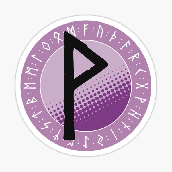 "Wunjo (Joy) - Viking Runes and Runic Symbols" Sticker for Sale by ...