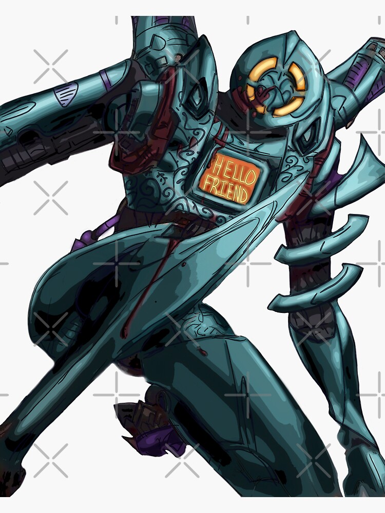 ""Hello Friend"PATH " Sticker for Sale by Stellaura | Redbubble