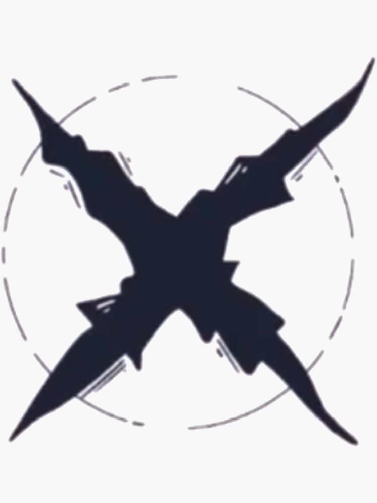 "One Piece Luffy chest scar design Classic T-Shirt" Sticker for Sale by ...