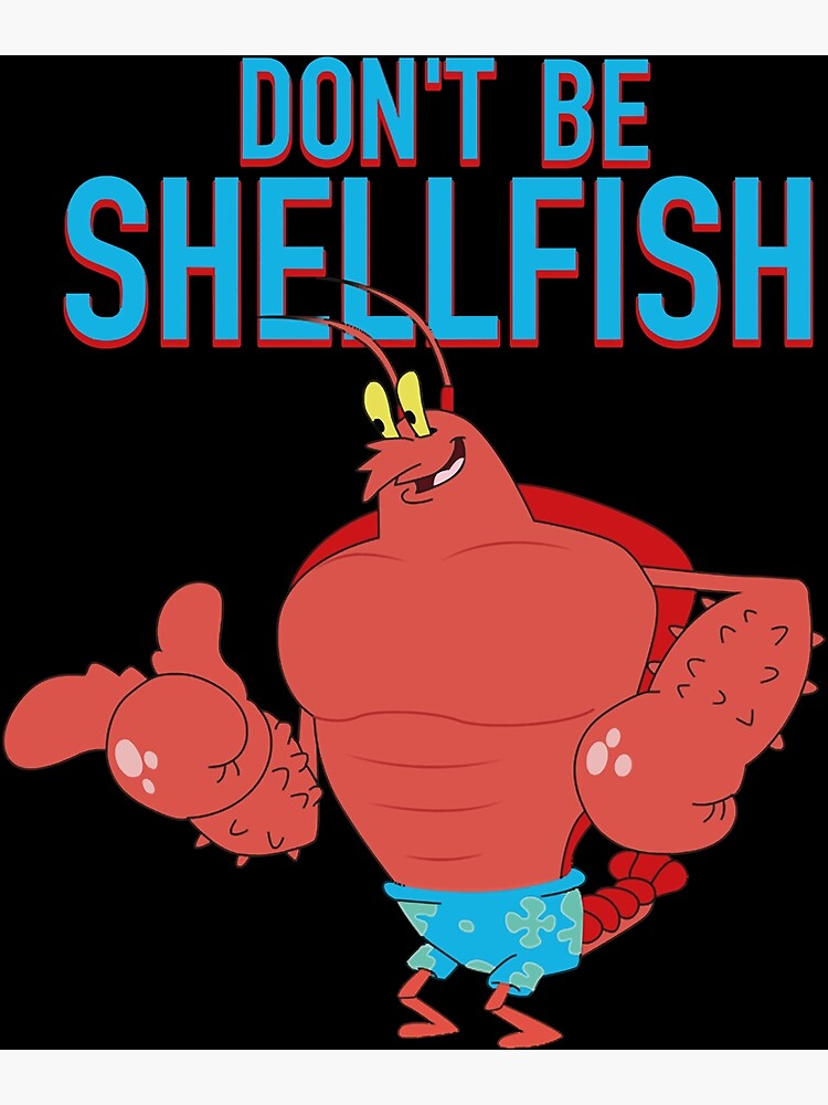 "Mademark x SpongeBob SquarePants - Larry the Lobster - Don't Be ...