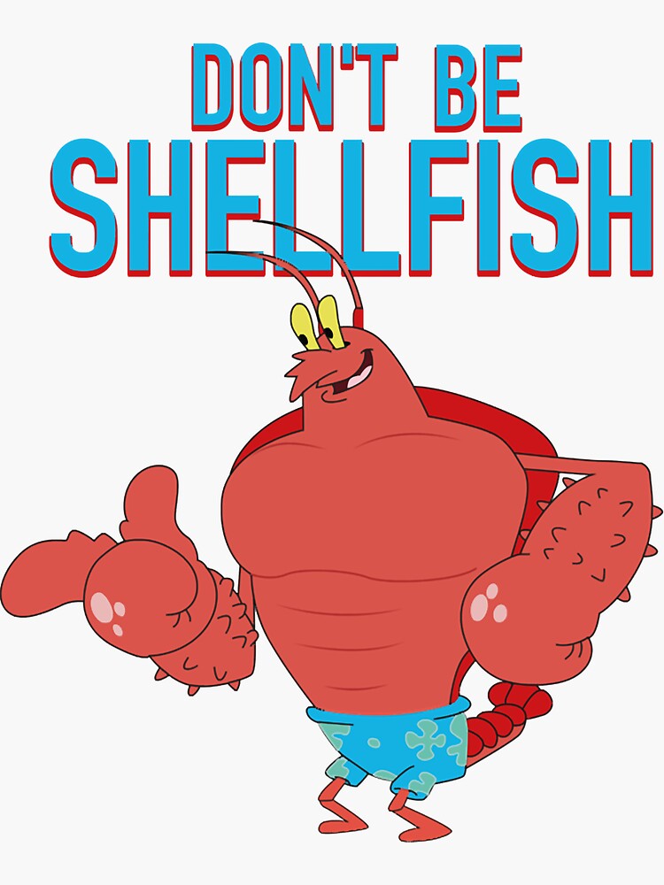 "Mademark x SpongeBob SquarePants - Larry the Lobster - Don't Be ...