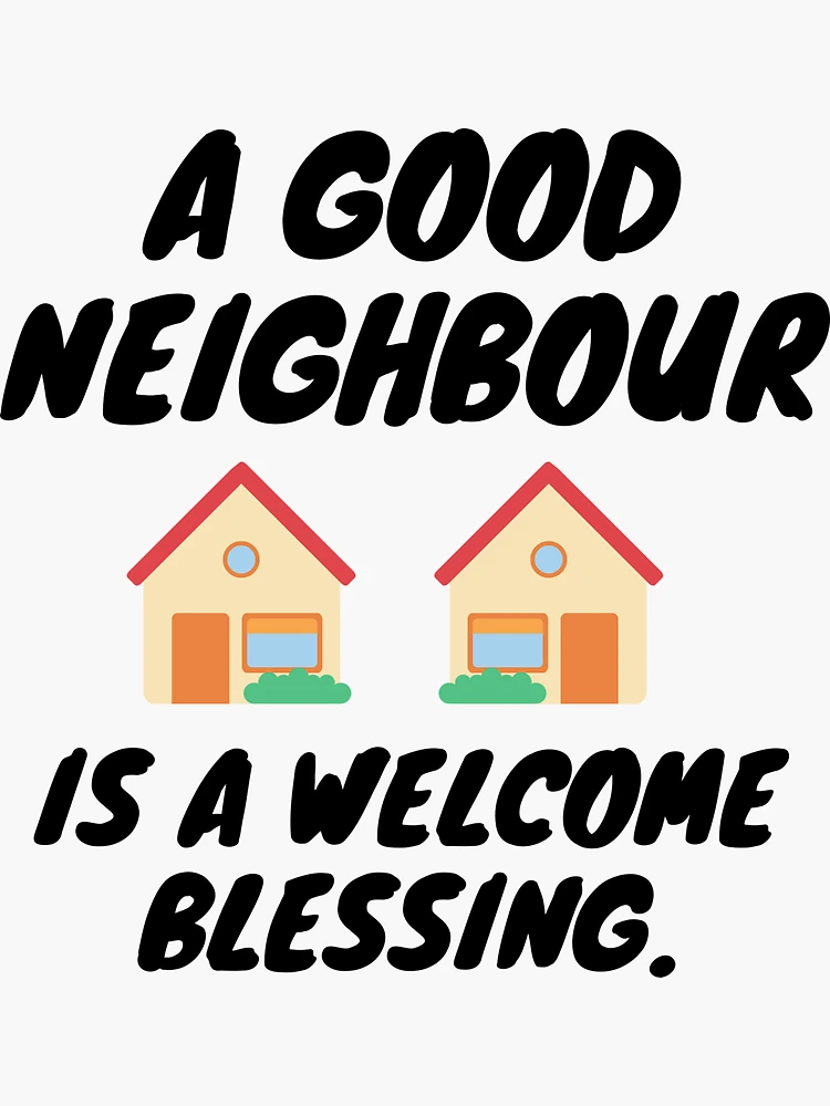 Good Neighbor Clipart