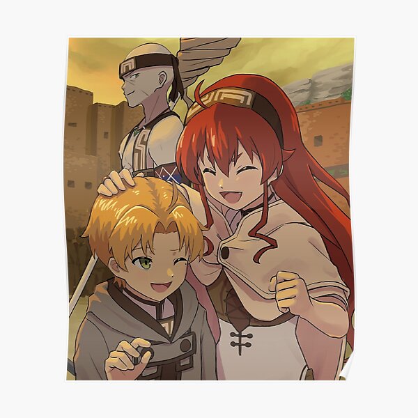 "mushoku tensei dead end cute" Poster for Sale by RBBCH | Redbubble
