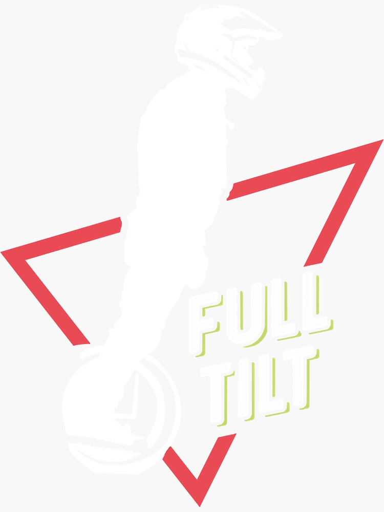 "EUC-electric unicycle- Full Tilt" Sticker for Sale by Ramirolanton ...